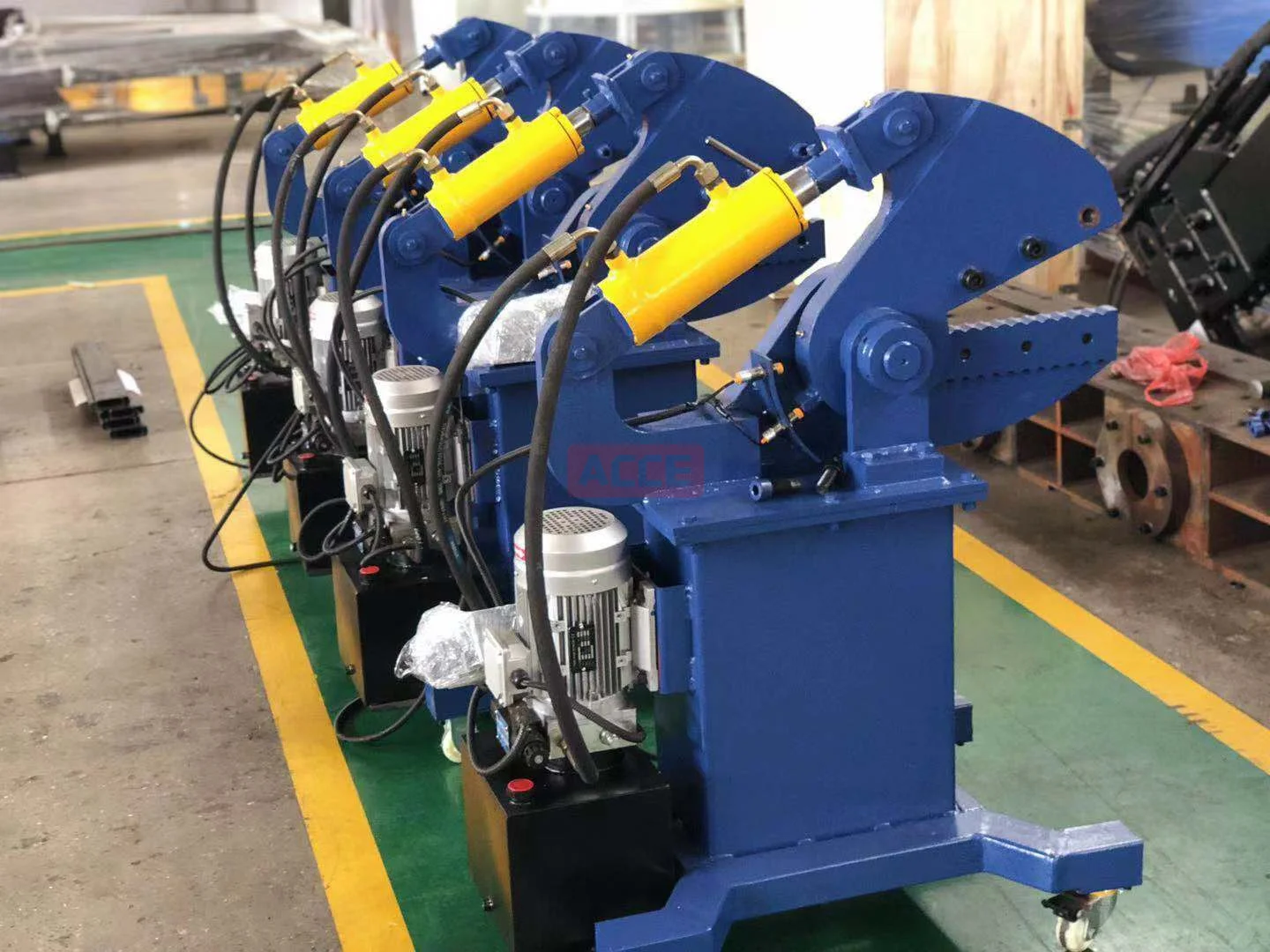 Mini Alligator Shear Cutter Machine - 60 Hydraulic Alligator