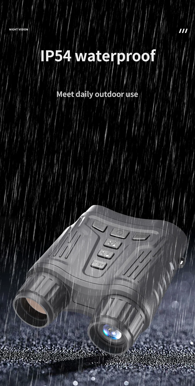 36mp 4k Night Vision Binoculars 2024 8x Digital Zoom 3.2'' Hd Screen ...