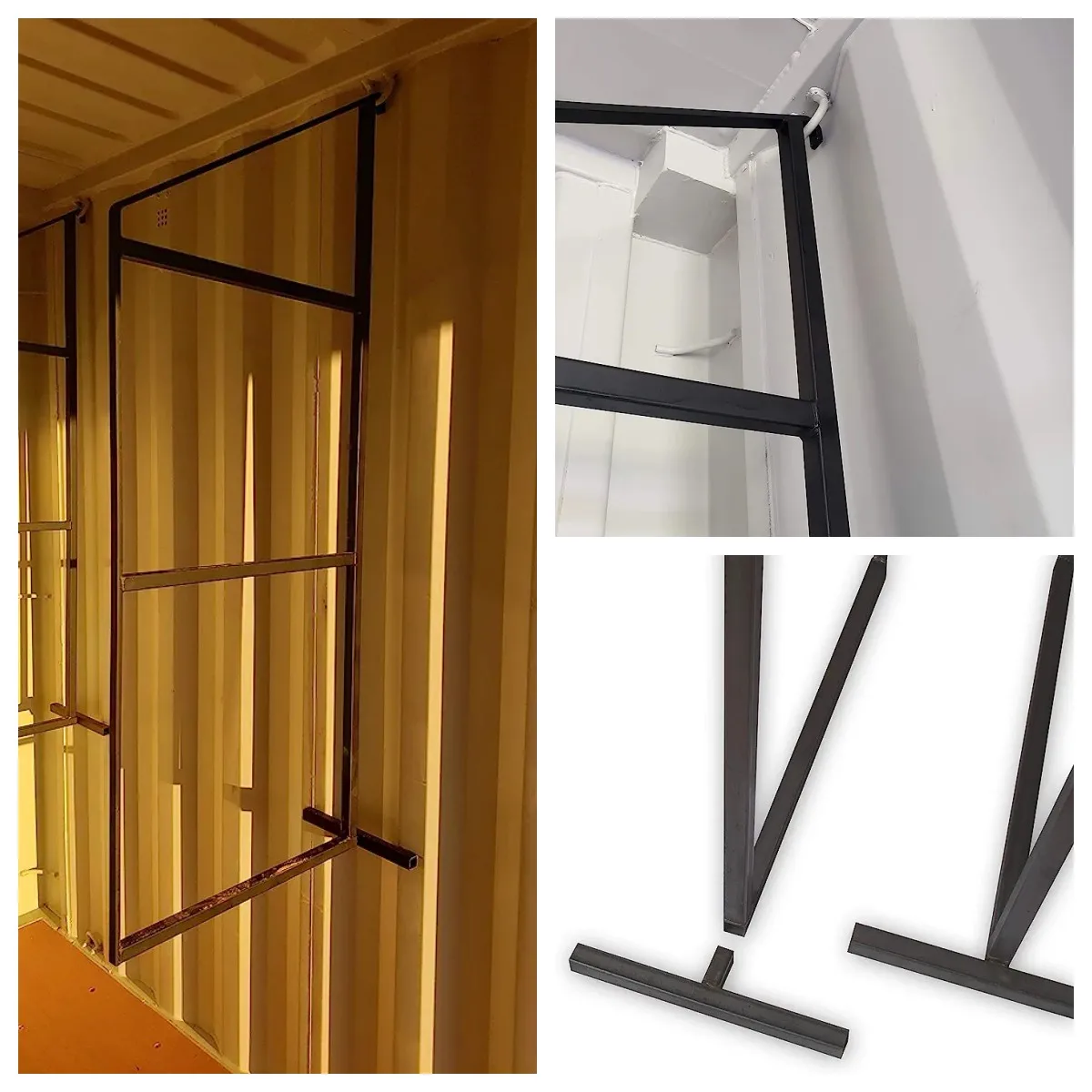Container Shelves Bracket And Container Lifting Container Shelf Hanger ...