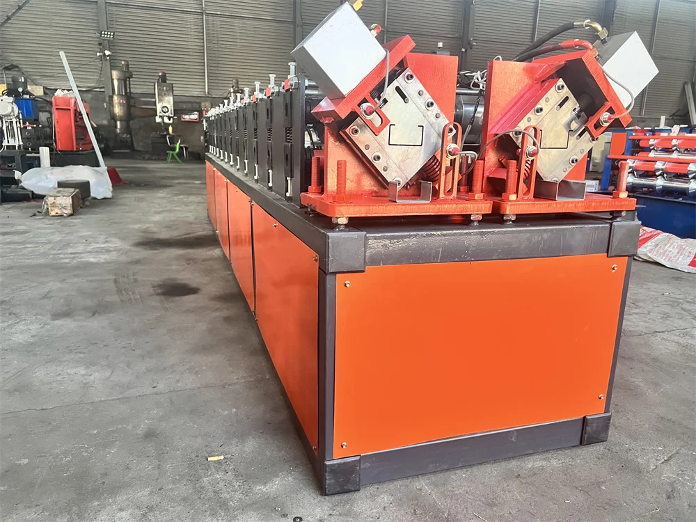 Automatic Steel Frame Purlin Profiled Making Machines Omega Furring Purlin Machine CZ Purlin ...