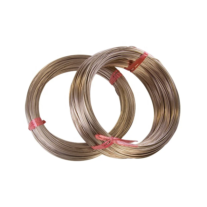 Phosphorous Bronze C51100 C51000 C51900 C52100 Annealed Hard Drawn Tin Copper Alloy Pin Wire ...