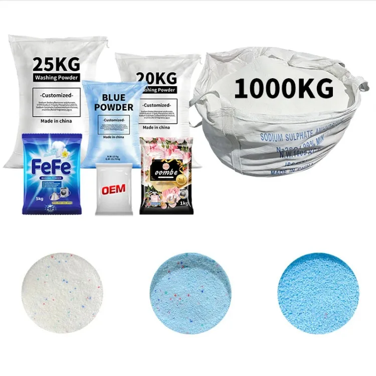 25kg Bulk OEM Washing Powder Detergent - High Foam Laundry