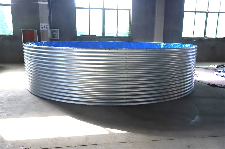 Durable Galvanized Water Storage Tanks for Agricultural Irrigation