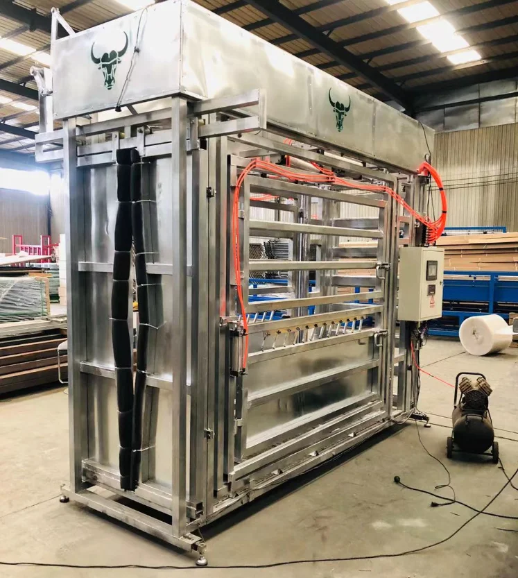 Fully Automatic Pneumatic Cattle Crush With Cattle Sorting Function ...