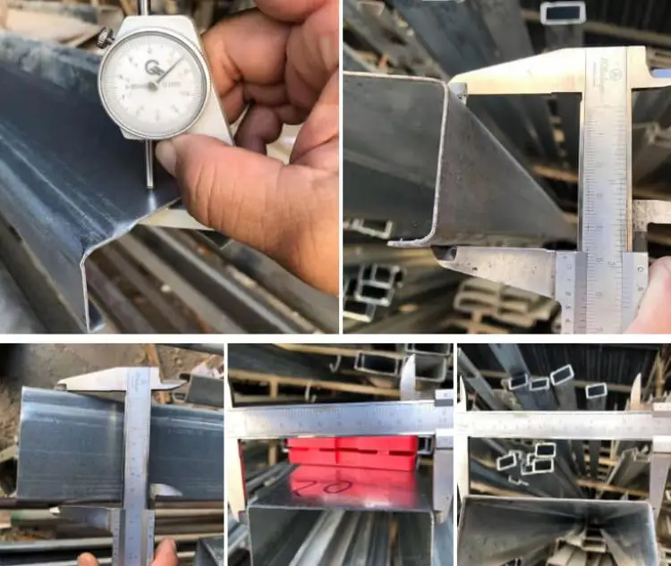 Welded & Cut c Purlin c Section Steel Dimensions Various Types-Best ...