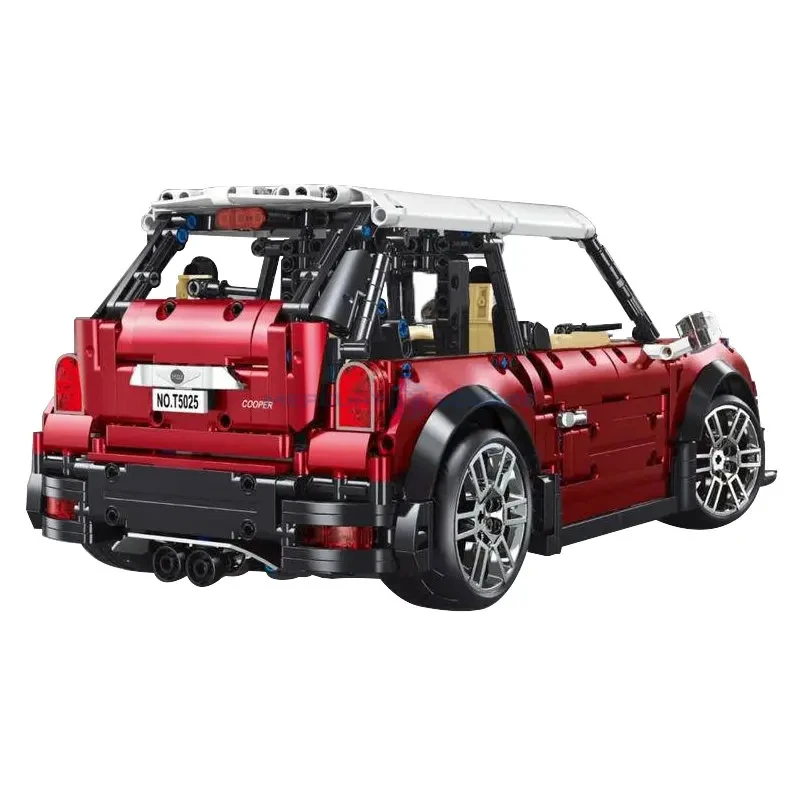 Cooper Classic Mini Racing Car T5025a &t5025b Block Creative Vehicle ...