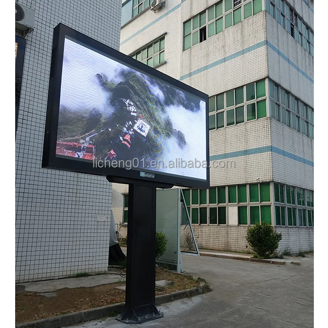 Led Billboard Outdoor Led Advertising Screen 3 To 10 Sqm Street Pole ...
