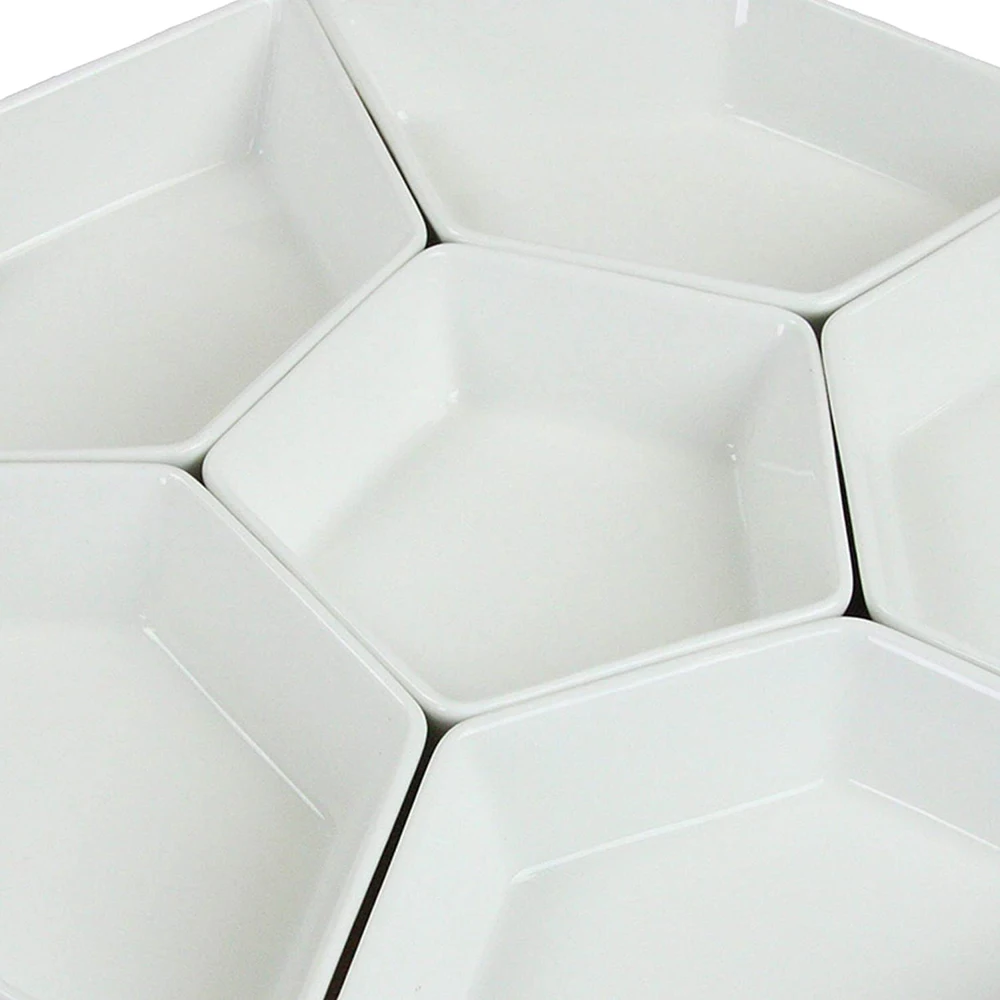 2024 Lazy Susan Taco Bar Serving Set Appetizer And Condiment Server Set ...