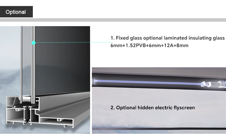 DERCHI Electric Lift up Windows - Modern & Durable Design