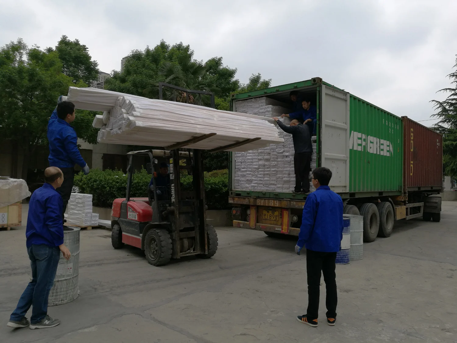 Insulated Fiberglass Industrial Ladder Channel Rail And Rungs - Buy ...