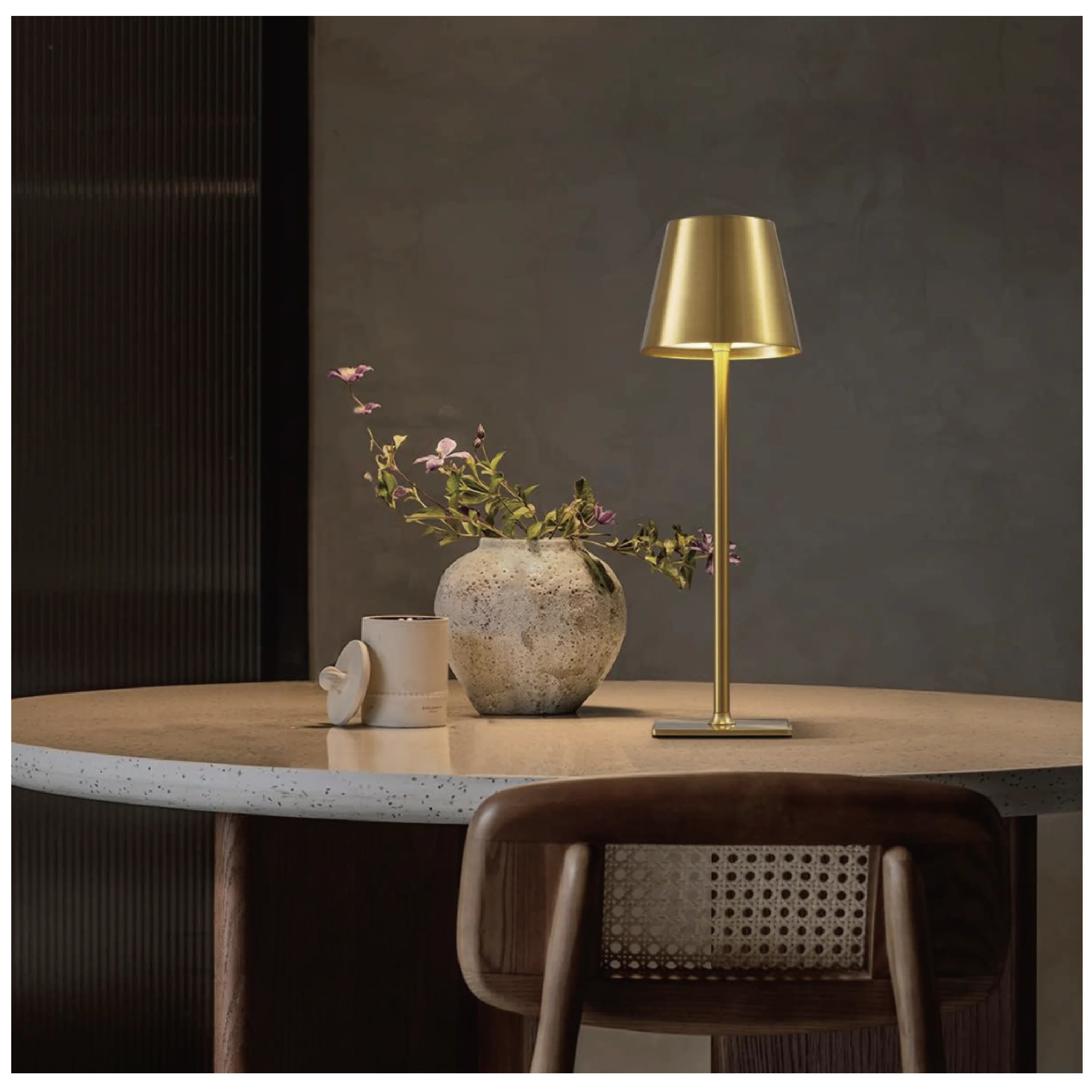 Outdoor Touch Table Lamps Desk Modern Bedroom Light Rechargeable Bar ...