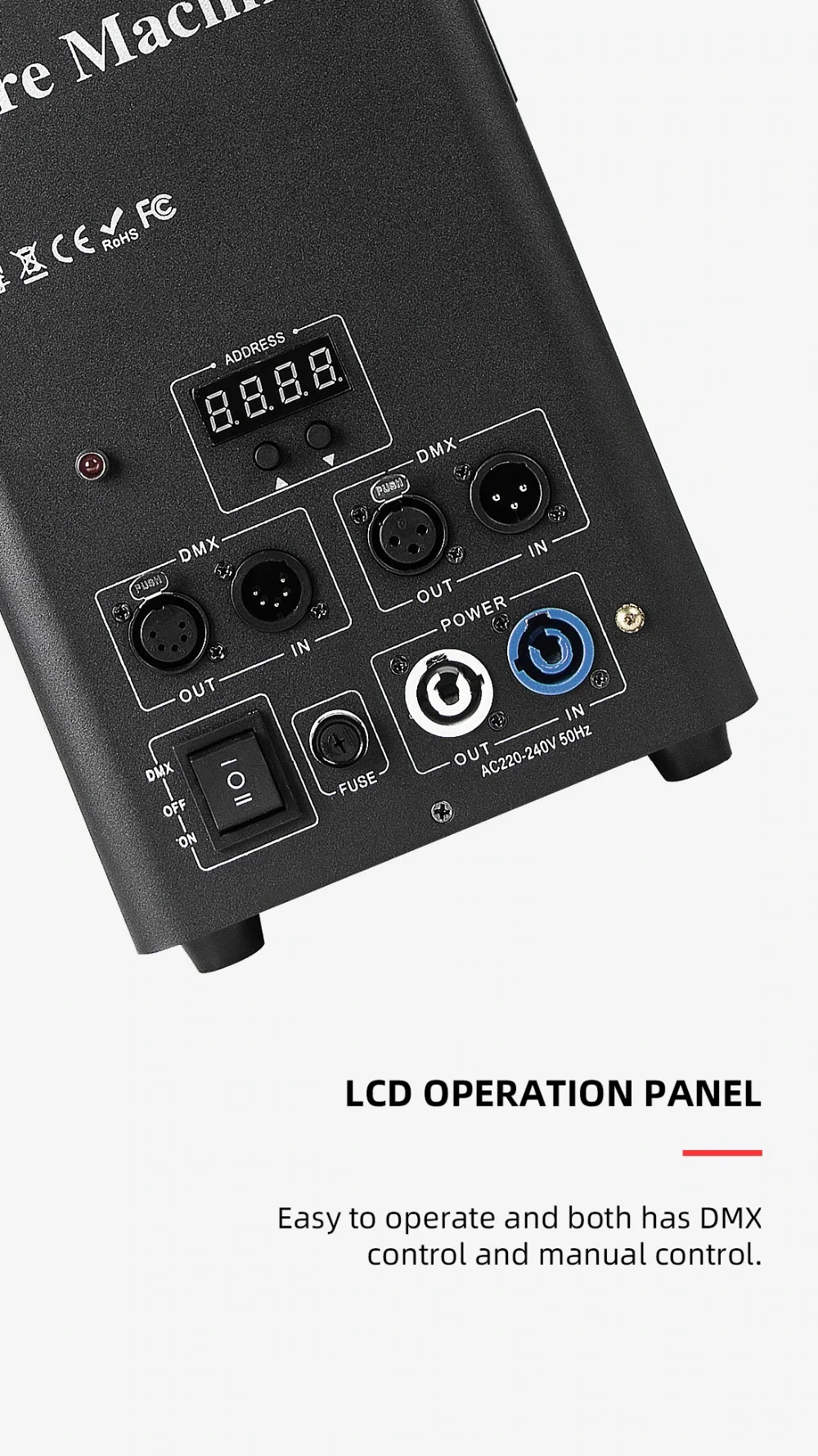 MOKA SFX DMX LPG Flame Machine - Wholesale Stage Effects