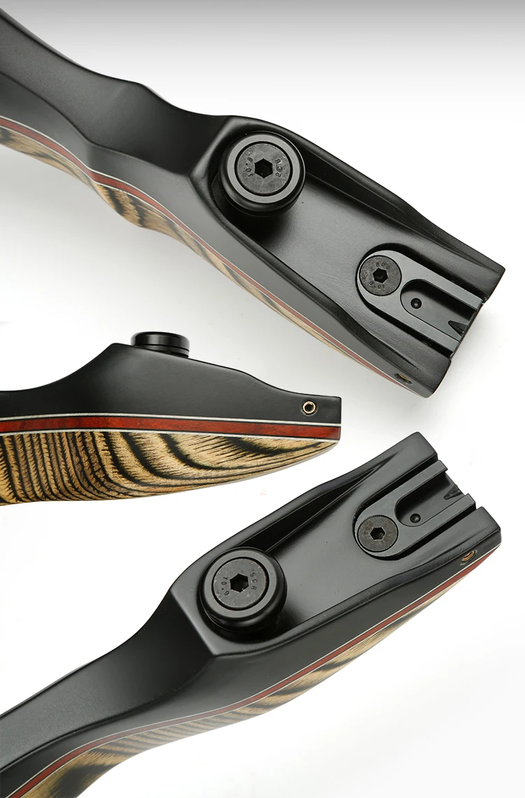 Handiwork Archery 17" Wood Bow Riser - Right Hand Micarta