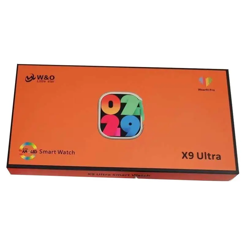 Amoled Smartwatch X9 Ultra 2.02 Inch Full Touch Screen Relogio Wearfit ...