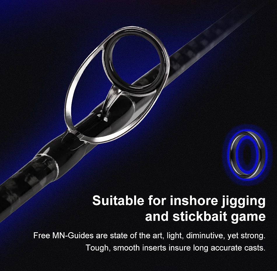 9ft Noeby Spinning Rod - Carbon Fiber Big Fish Ugly Stick