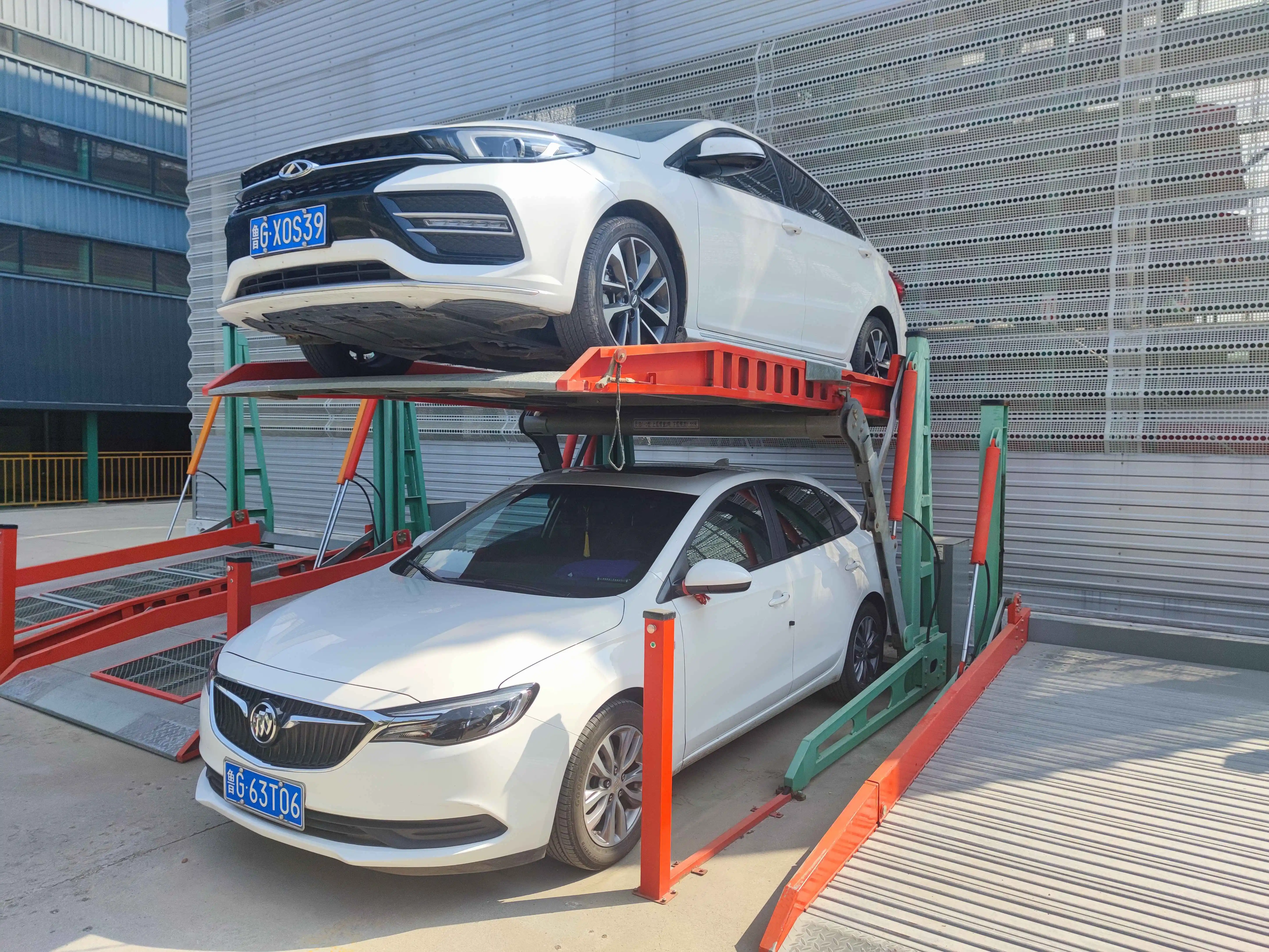 Vertical Parking System Car Stack Double Deck Car Parking System - Buy ...