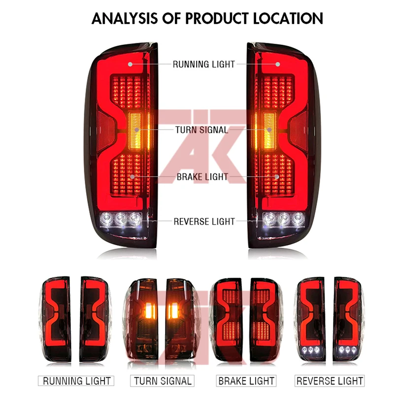 Rear Lamp Light Taillights Rear Tail Light For Gwm Poer Gwm P Series ...