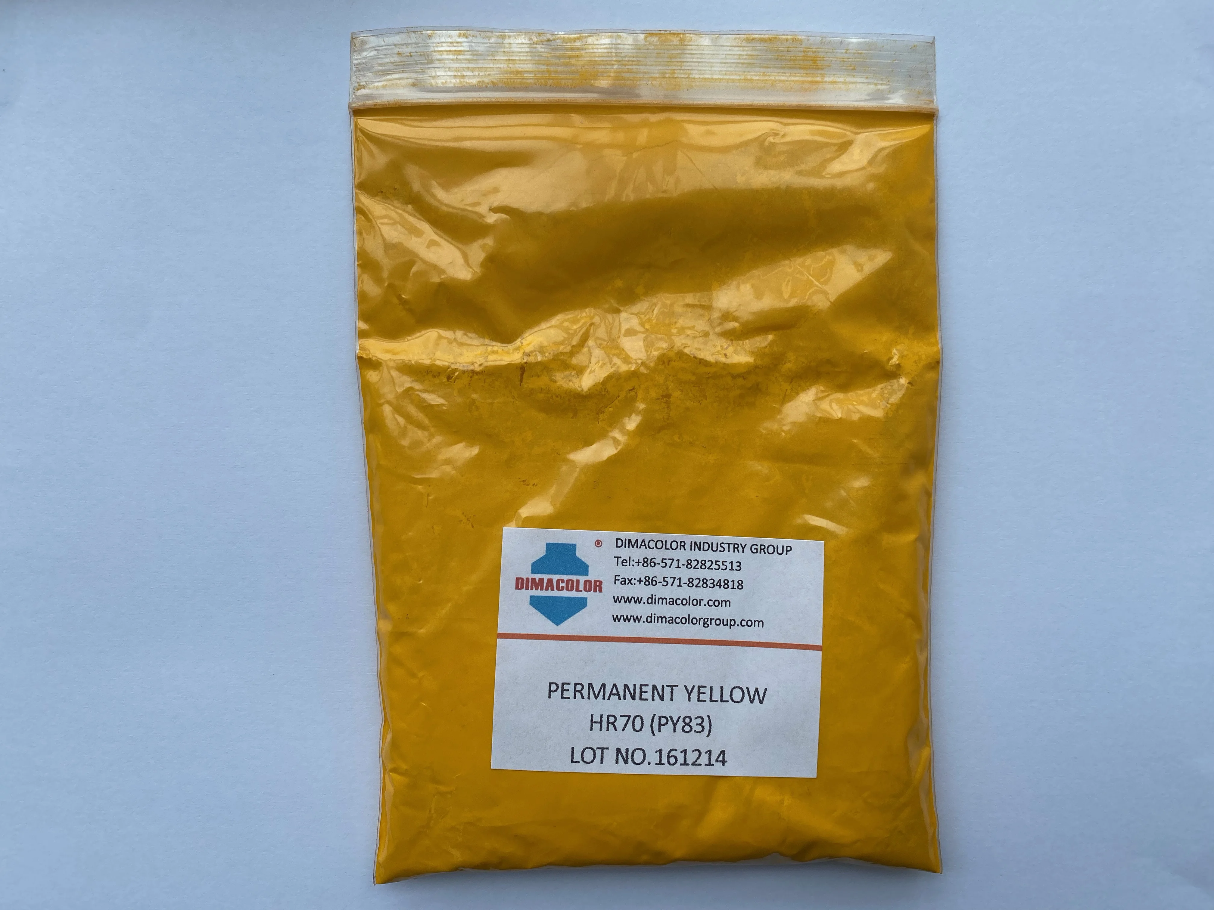 Comparing Permanent Yellow HR70 (PY83) with Clariant NOVOPERM Yellow HR70
