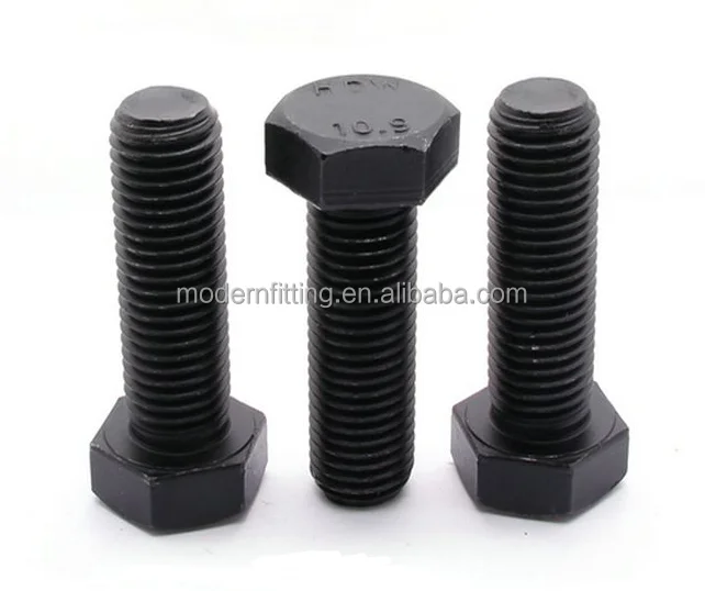 Standard Bolts And Nuts Dimensions M58 Hex Bolt Black Nuts And Bolts ...