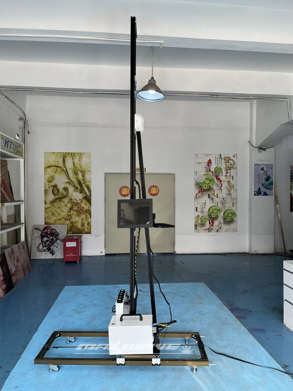 Maxwave Wallpen 3D 5D Double Heads UV Printer - 2500mmx6000mm