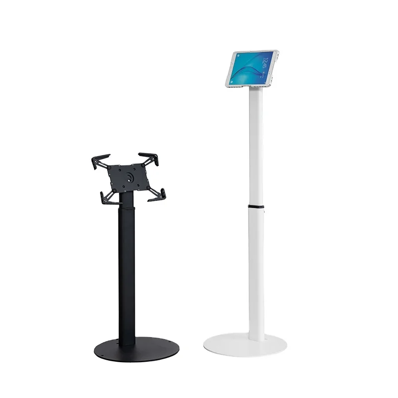 Stand on Floor Design Universal Height Adjustable Floor Tablet Kiosk ...