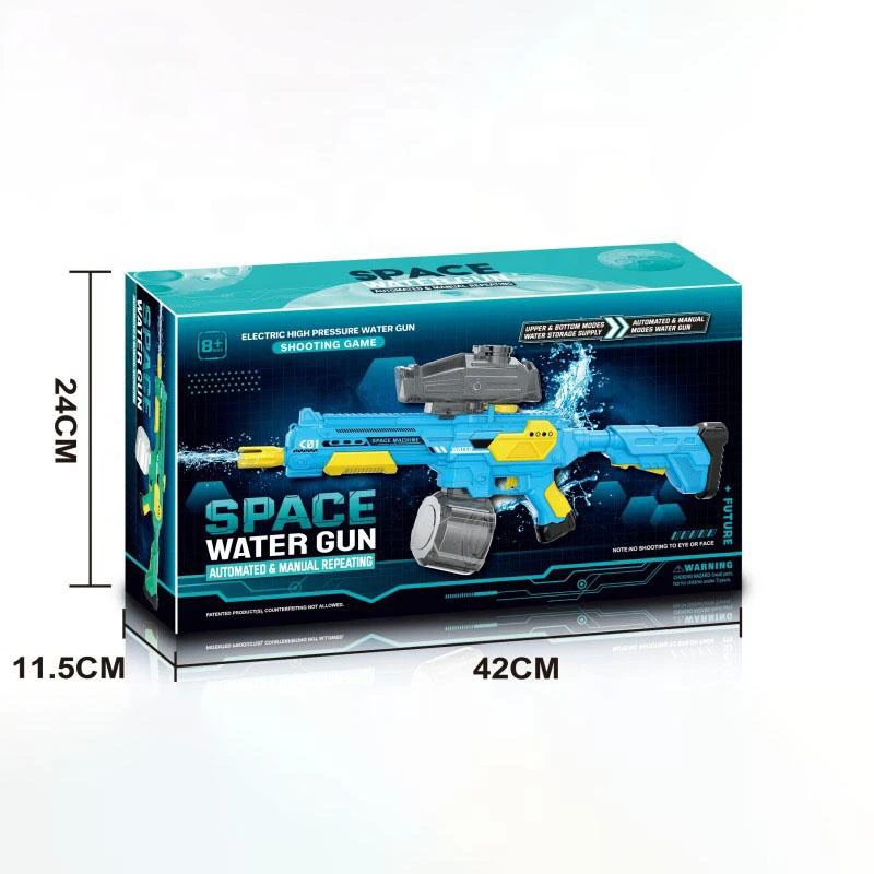 Automatic Shooting Space Water Gun Toys Large Capacity Water Bomb ...