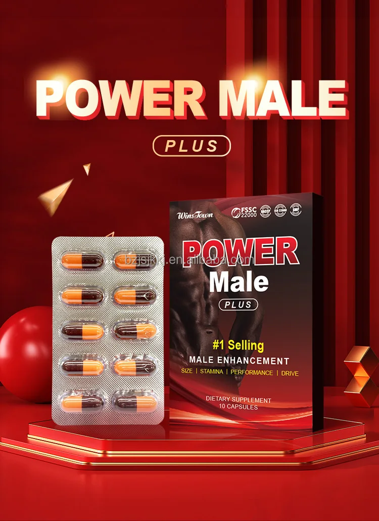 Black Maca Pill Energy Booster Supplement X Power Ginseng Tongkat Ali ...