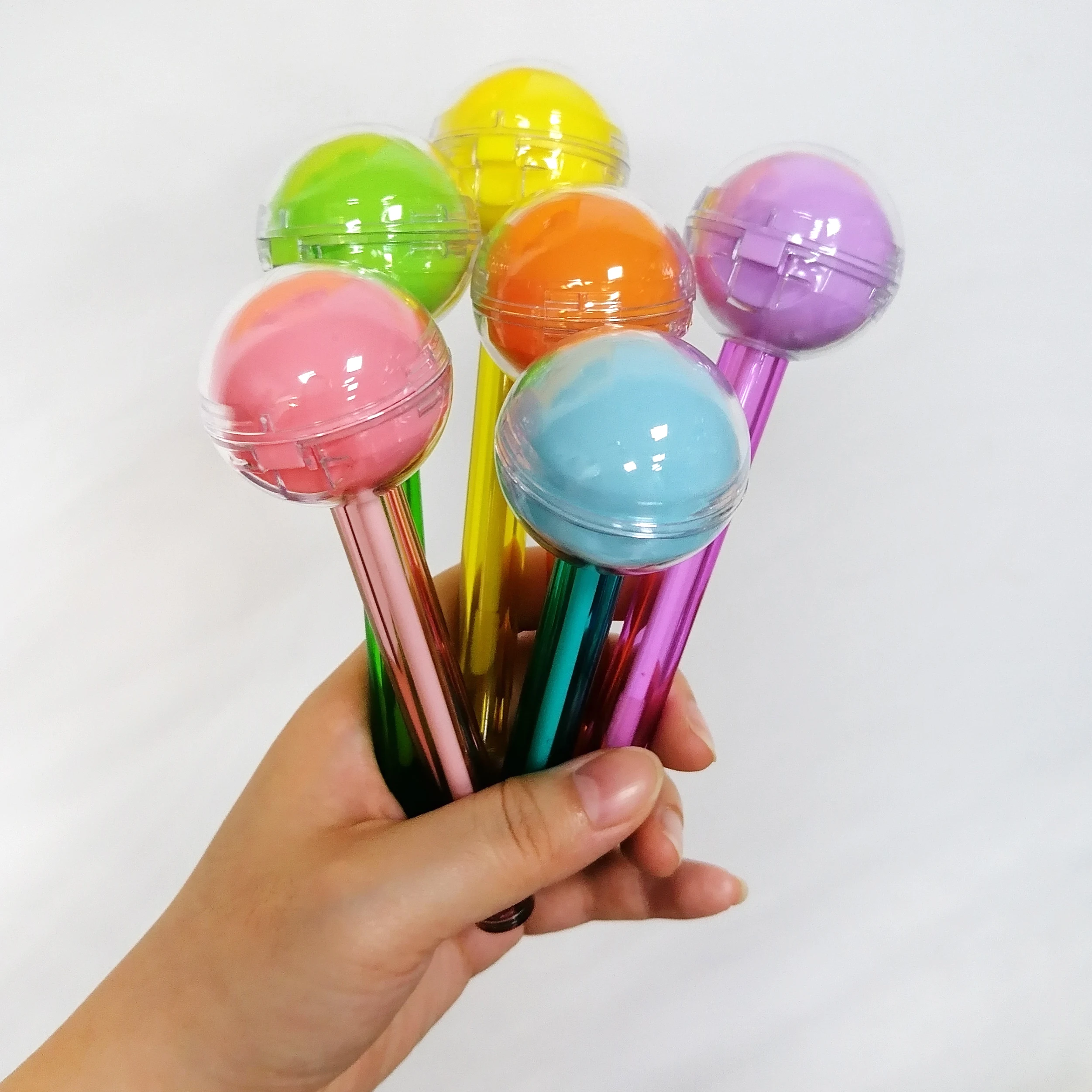 2.6ml/6g Cute Unique 2n Lollipop Lip Gloss Tube Lip Balm Container ...