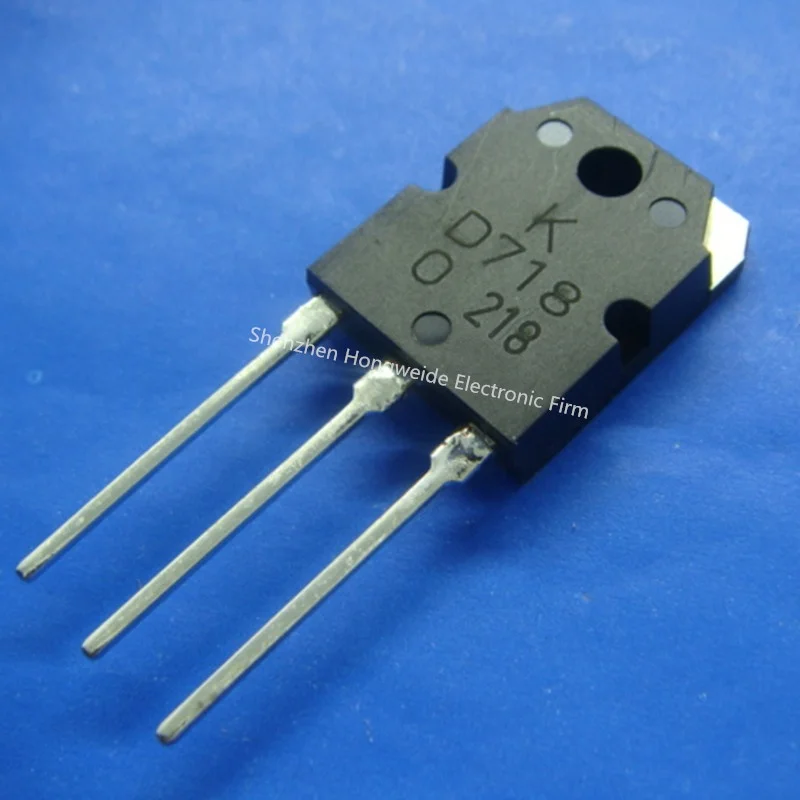 New Original 2sd718 8a 120v 80w D718 To-3p Kec Npn Power Transistors ...