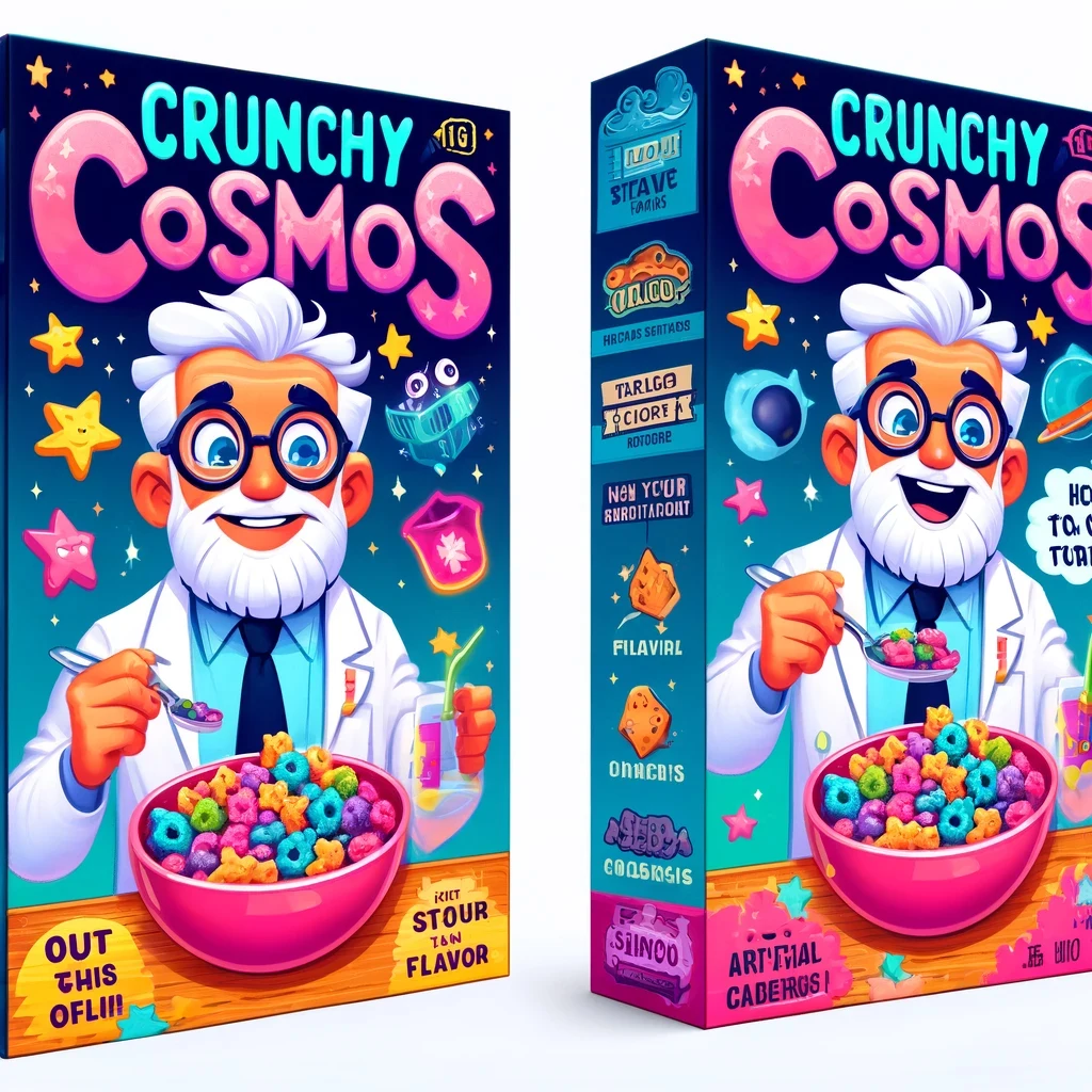 Custom Packaging - Foldable 350g Art Paper Cereal Box