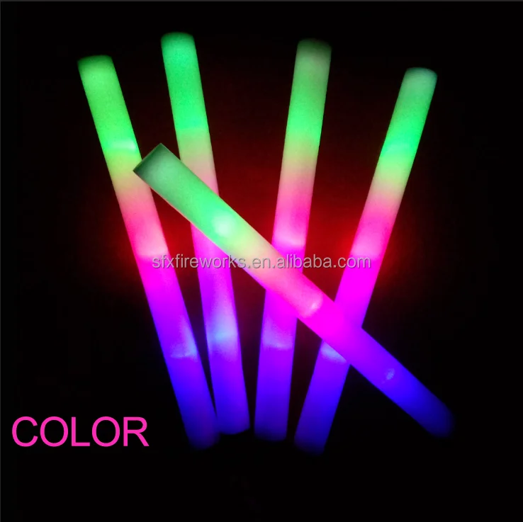 3 Modes Flashing LED Light Sticks for Parties & Events