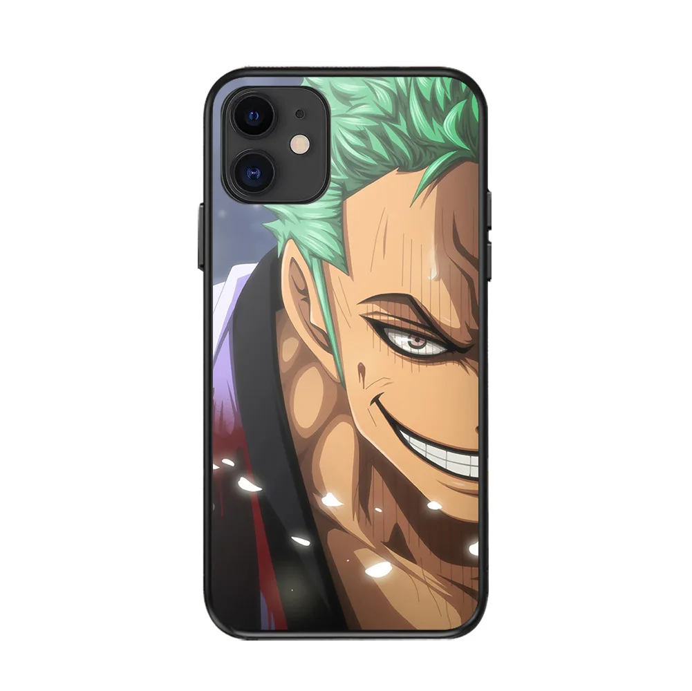 Cartoon Luffy Sauron Print Anime Design One Piece Phone Case For Iphone ...