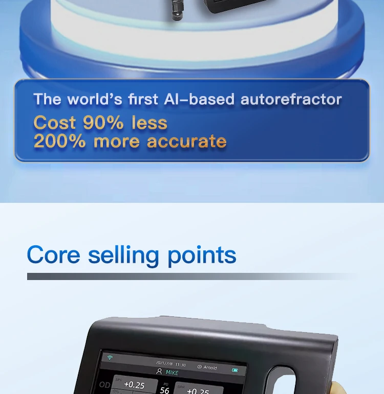 Portable No Maintenance Vision Testing Equipment Superintelligent Eye ...