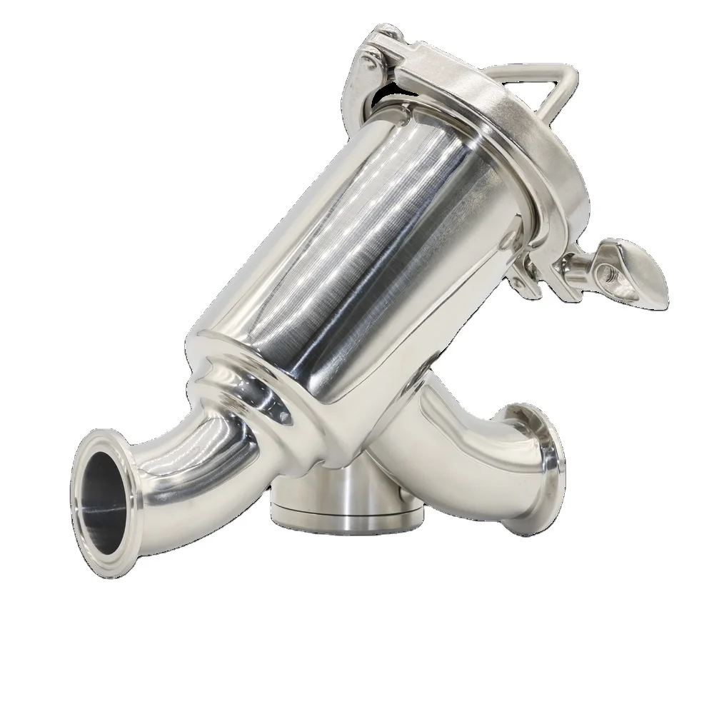 Food Grade Ss304 316l Water Beverage Food Sanitary Stainless Steel Tri ...