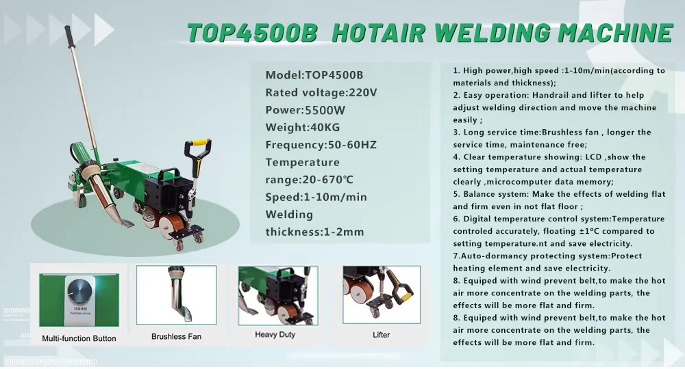 Wholesale New LIUDU TPO Welding Robots 230V 5.5kW 50-60Hz Portable for ...