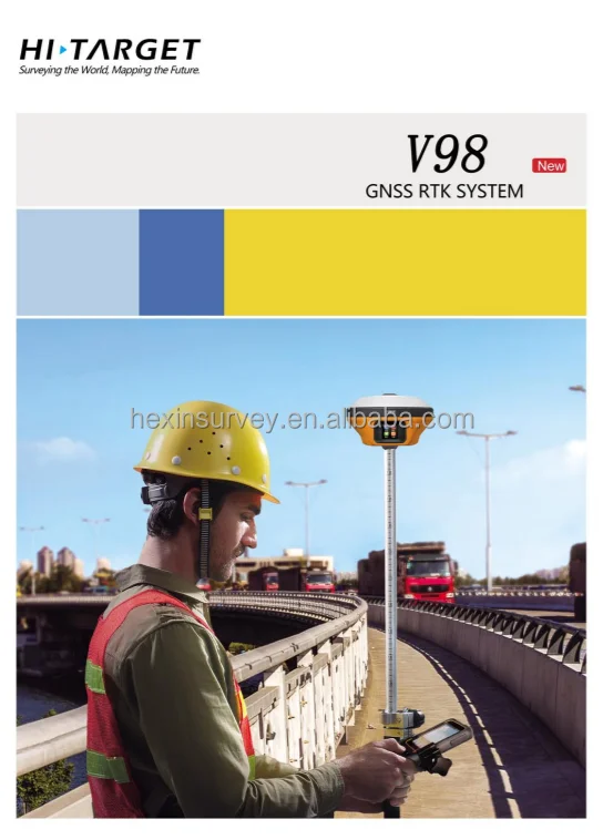 Hi-target V98 RTK GNSS Antenna - Tilt Survey & Built-in IMU