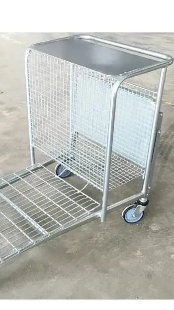 Cheaper Price Merchandiser Trolley Supermarket Heavy Duty Transport ...