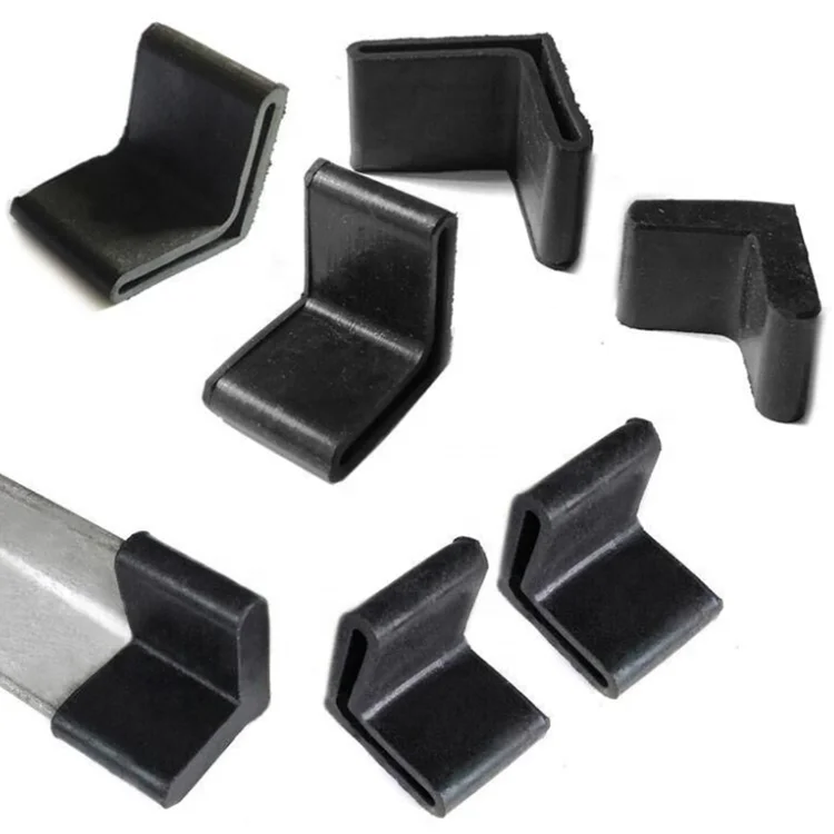 L Shape Furniture Angle Rubber Foot Pad Leg Protector/Anti Slip ...