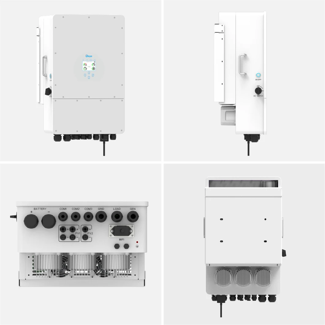Deye Three Phase Solar Inverter 5Kw Power 6Kw 10Kw 12Kw 15Kw 25Kw ...