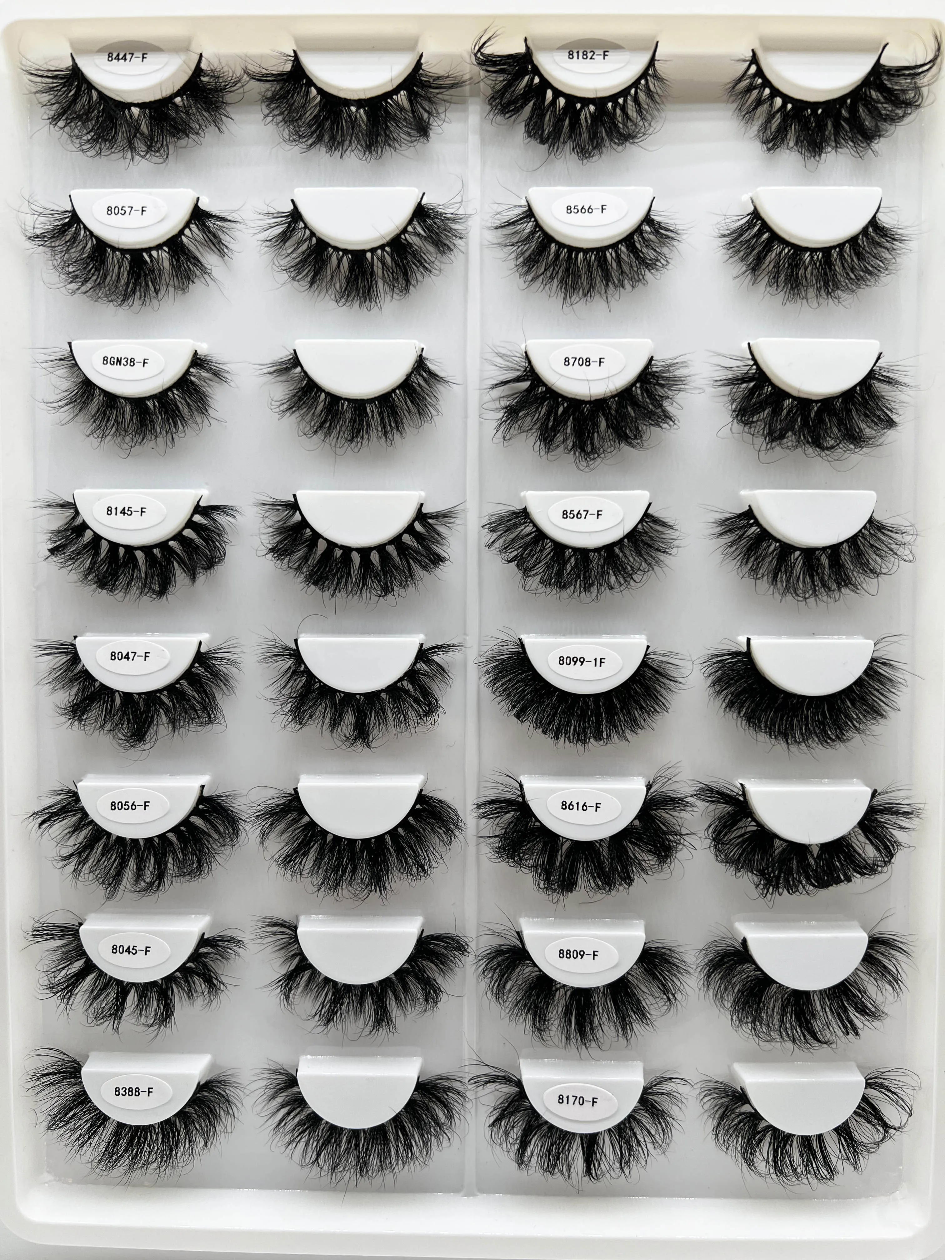 Wholesale Fluffy Russian Volume Strip Lashes - Real Mink