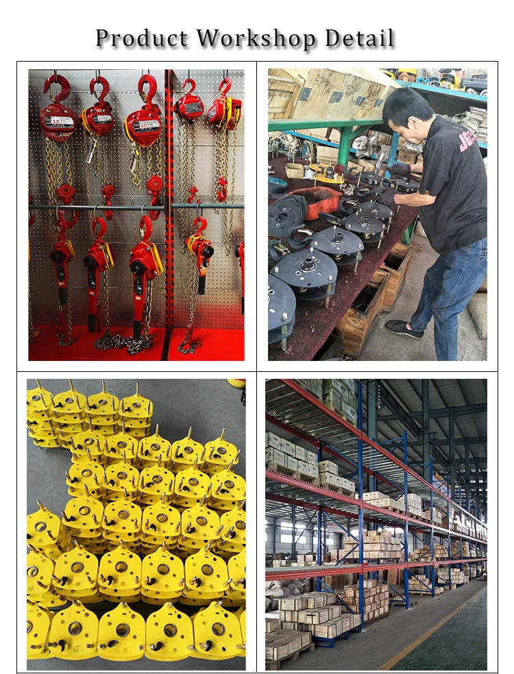 1t 3m Chain Hoist Sling Rigging Tackle Crane Machine Chain Block - Buy ...