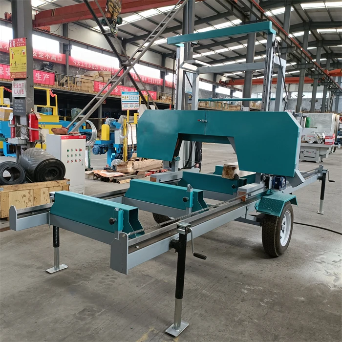 7.5kw Electric Motor Portable Sawmill - Efficient Wood Cutting