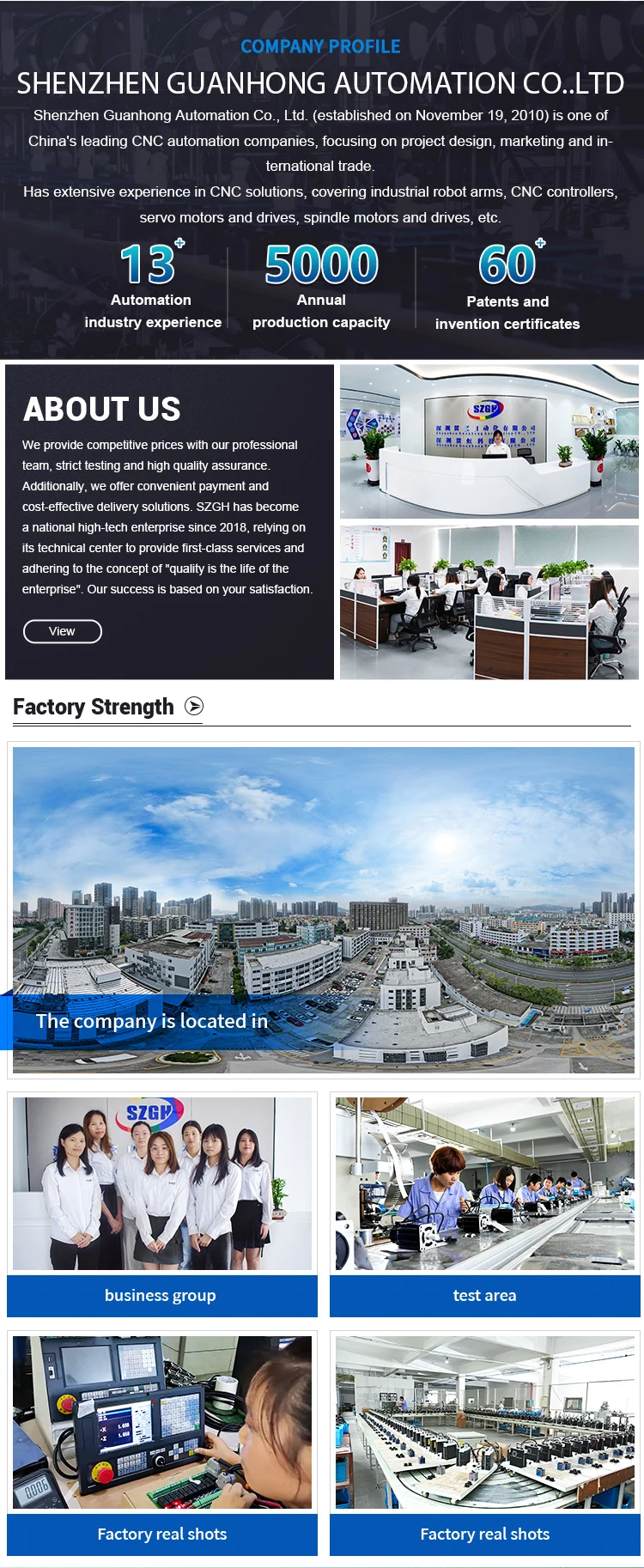 Szgh Vertical 3 Axis Controller Cnc Lathe Controller Unit Support Atc Ethercat Plc Cnc Control ...