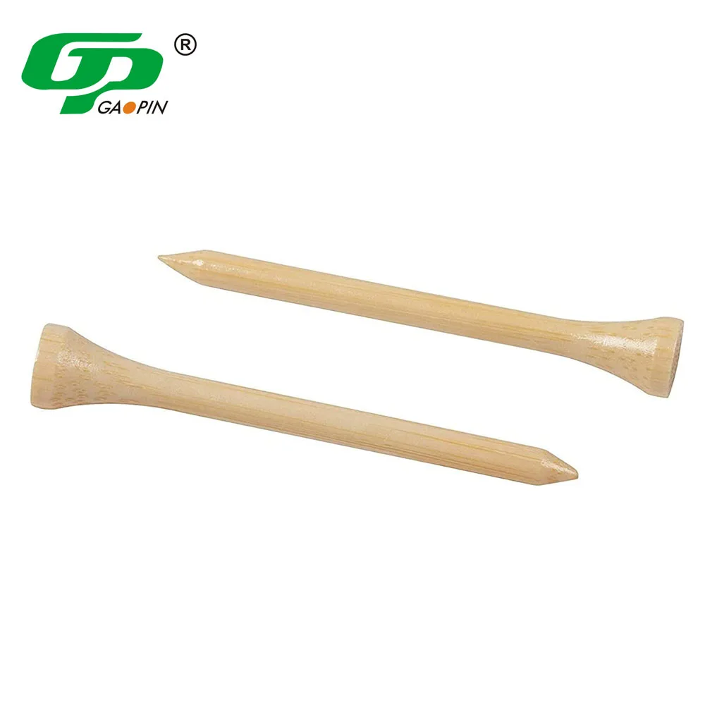 Biodegradable Wood Golf Tees - Customizable Sizes & Logos