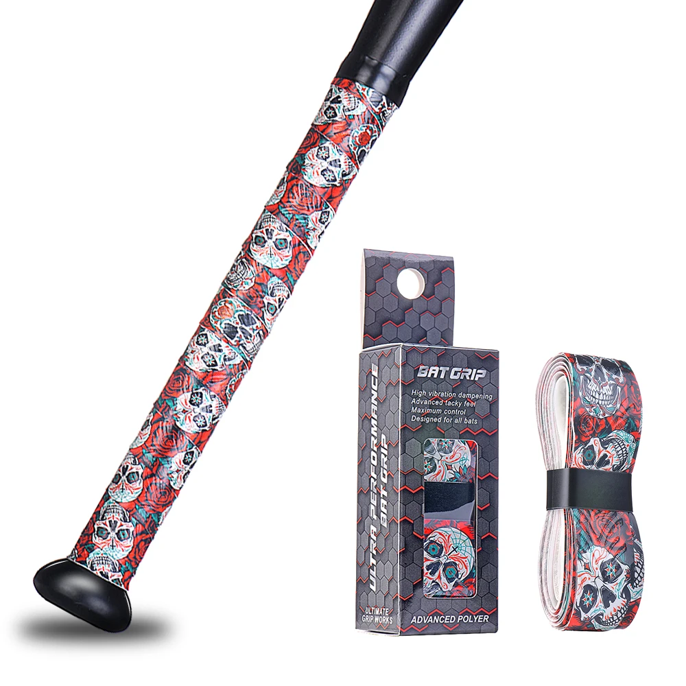 Customized Soft PU Anti-Slip Baseball Bat Grip Tape