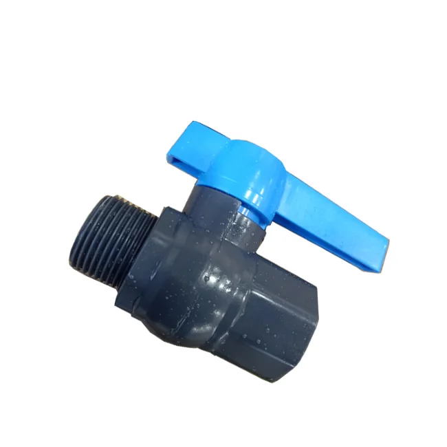 Quarter-turn Ball Valve Pvc Octagonal Ball Valve - Buy Manual Ball ...