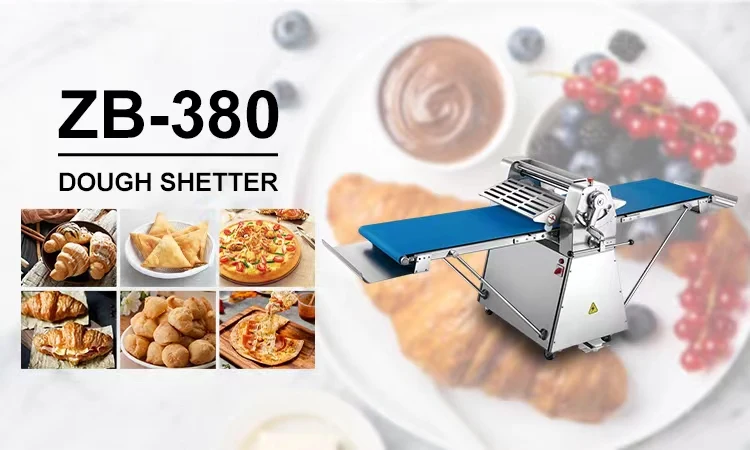 Zbx 380 Sfogliatrice Dough Sheeter Pastry Sheet Machine Sobadora ...