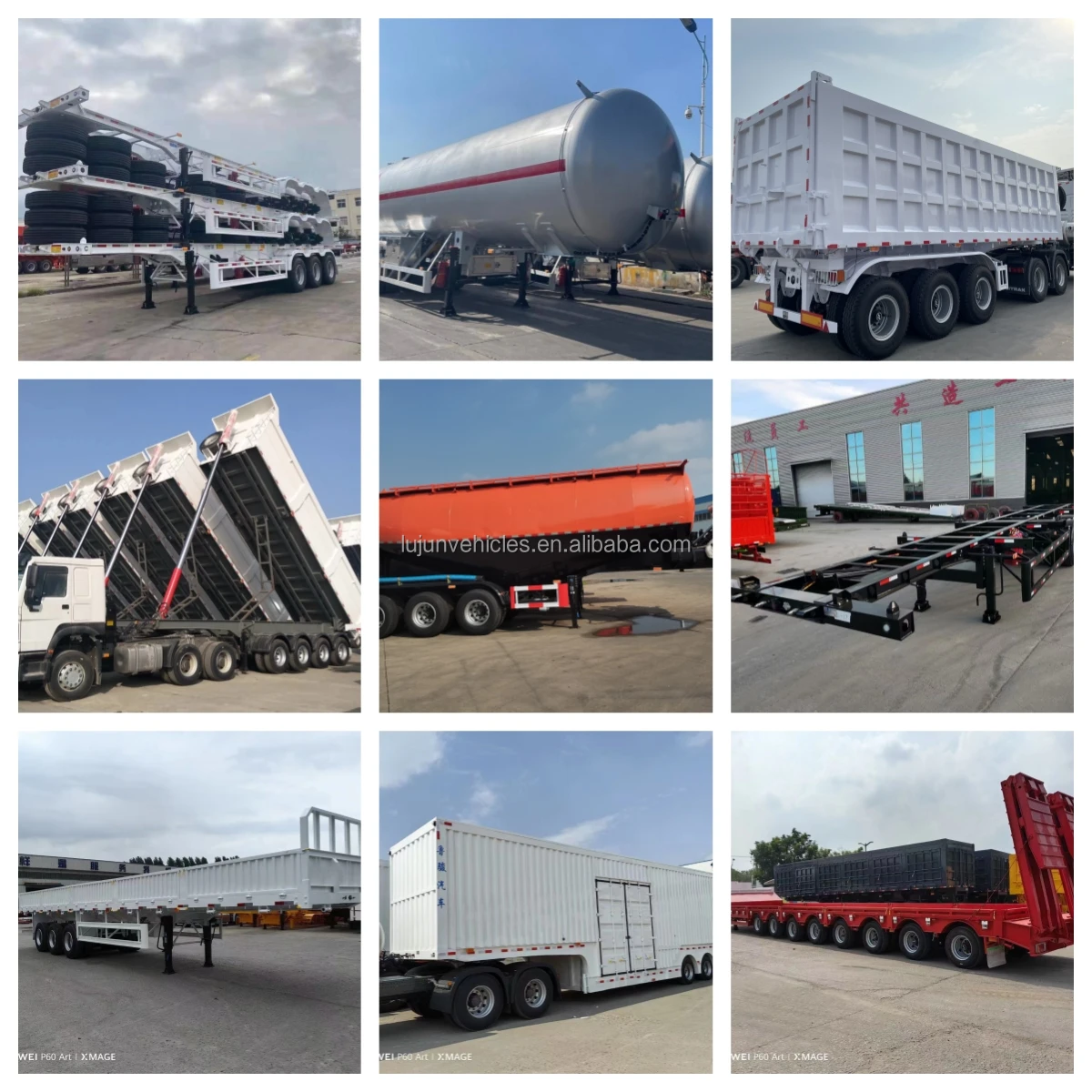 3 4 Axle Fuel Tank Semi Trailer Fuel Oil Transportation Water Tanker ...