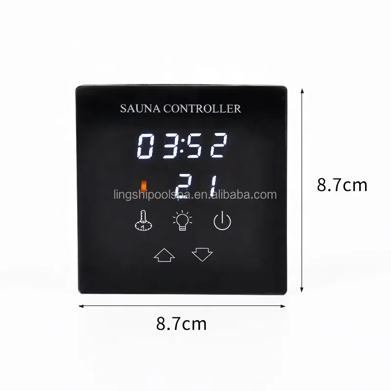 220V 3KW Electric Sauna Heater Stove with Computer Control Panel Outer ...