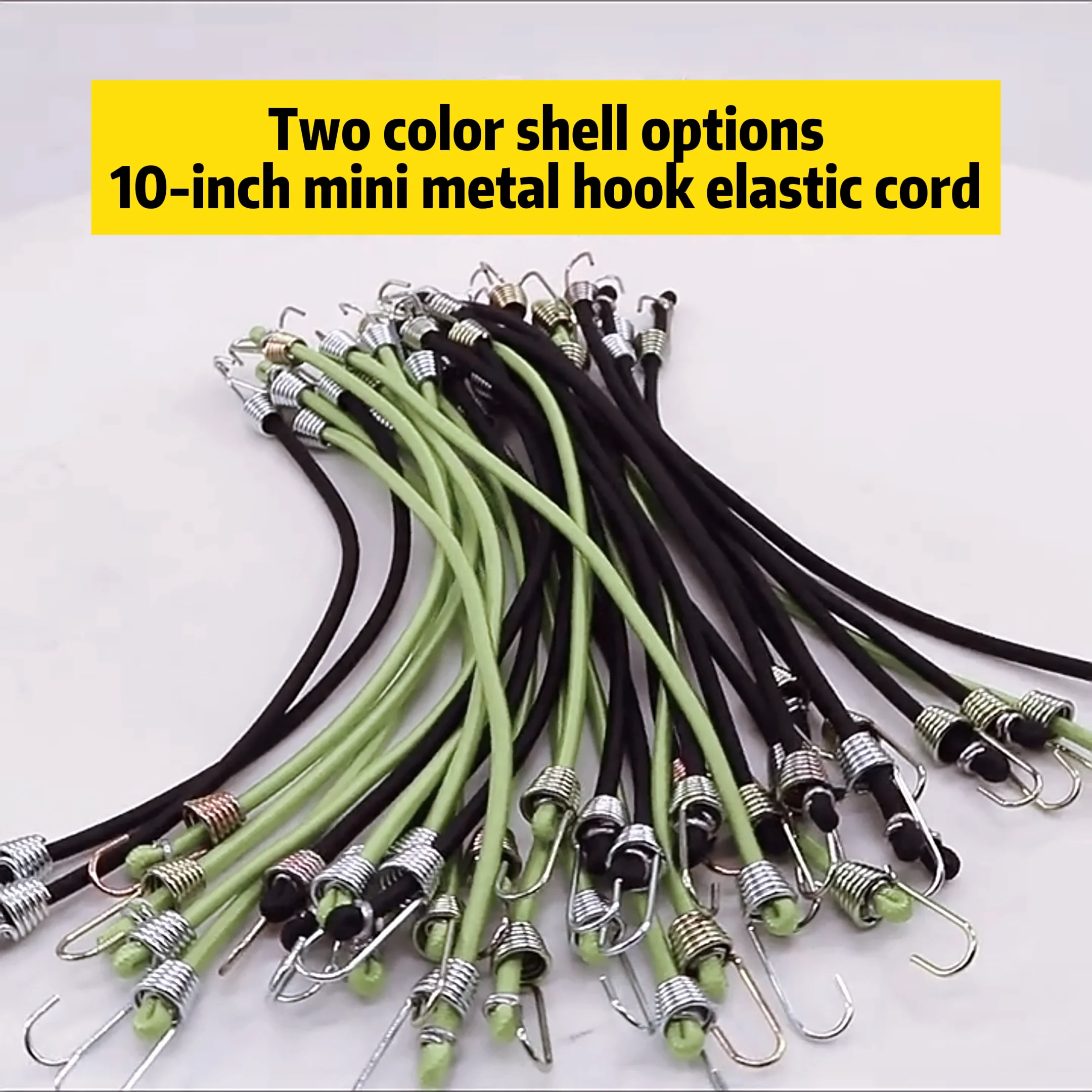 Multi-purpose 4mm Mini Latex Bungee Rope Luggage Strap Elastic Bungee ...